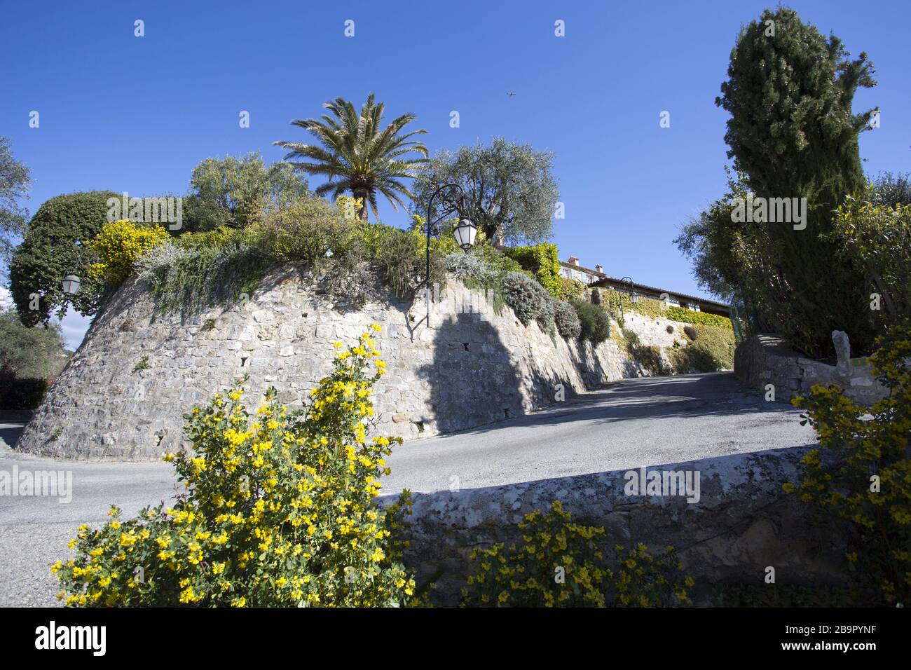 The beautiful village of Opio on the French riviera Stock Photo - Alamy