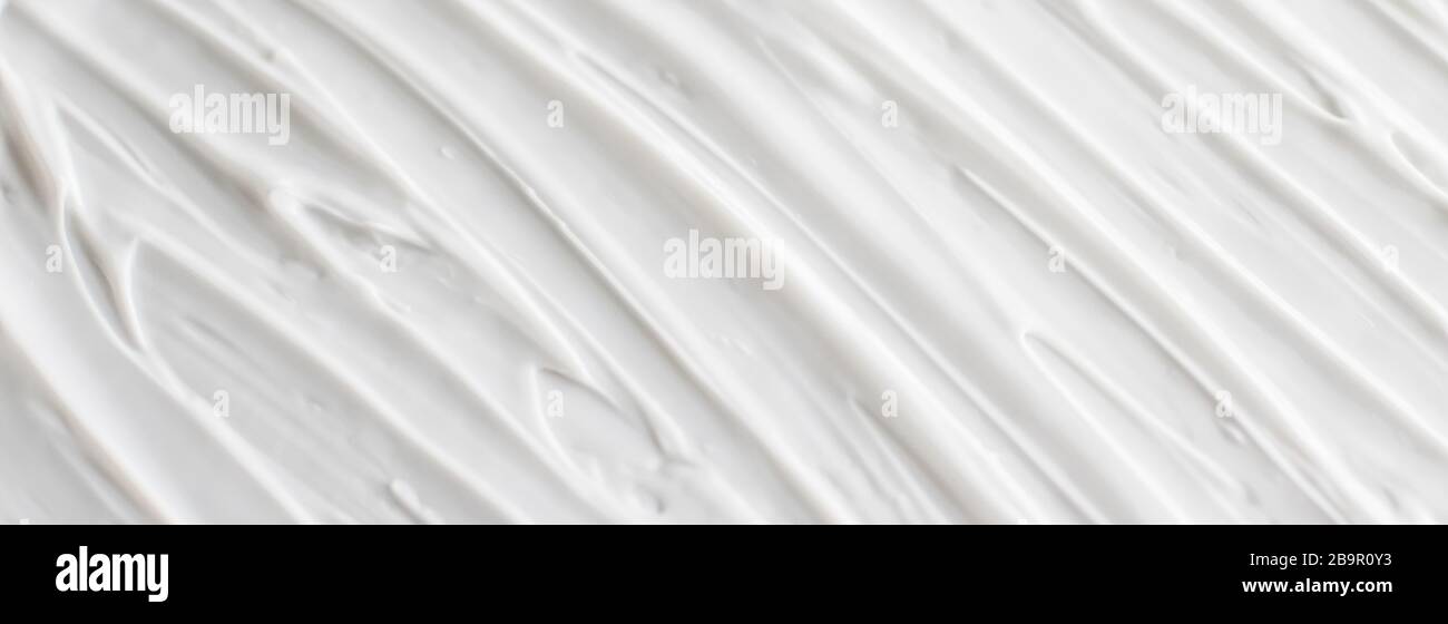 Skincare cosmetics and cream product texture or antibacterial liquid ...