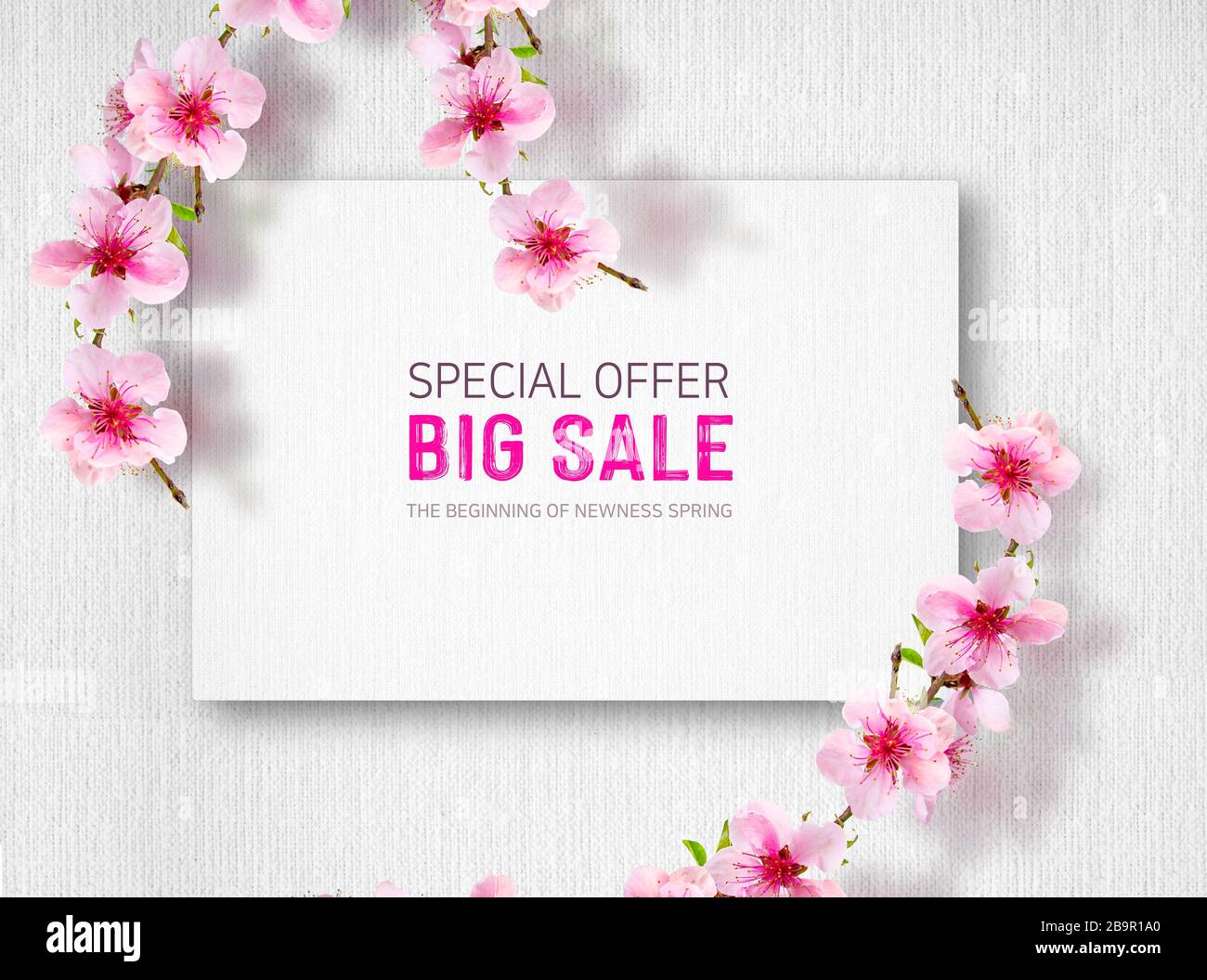 Spring flower atmosphere design Stock Photo - Alamy