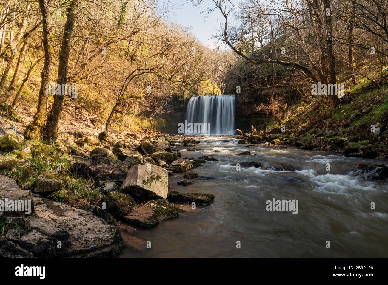 Brecon, Wales, waterfall Stock Photo - Alamy