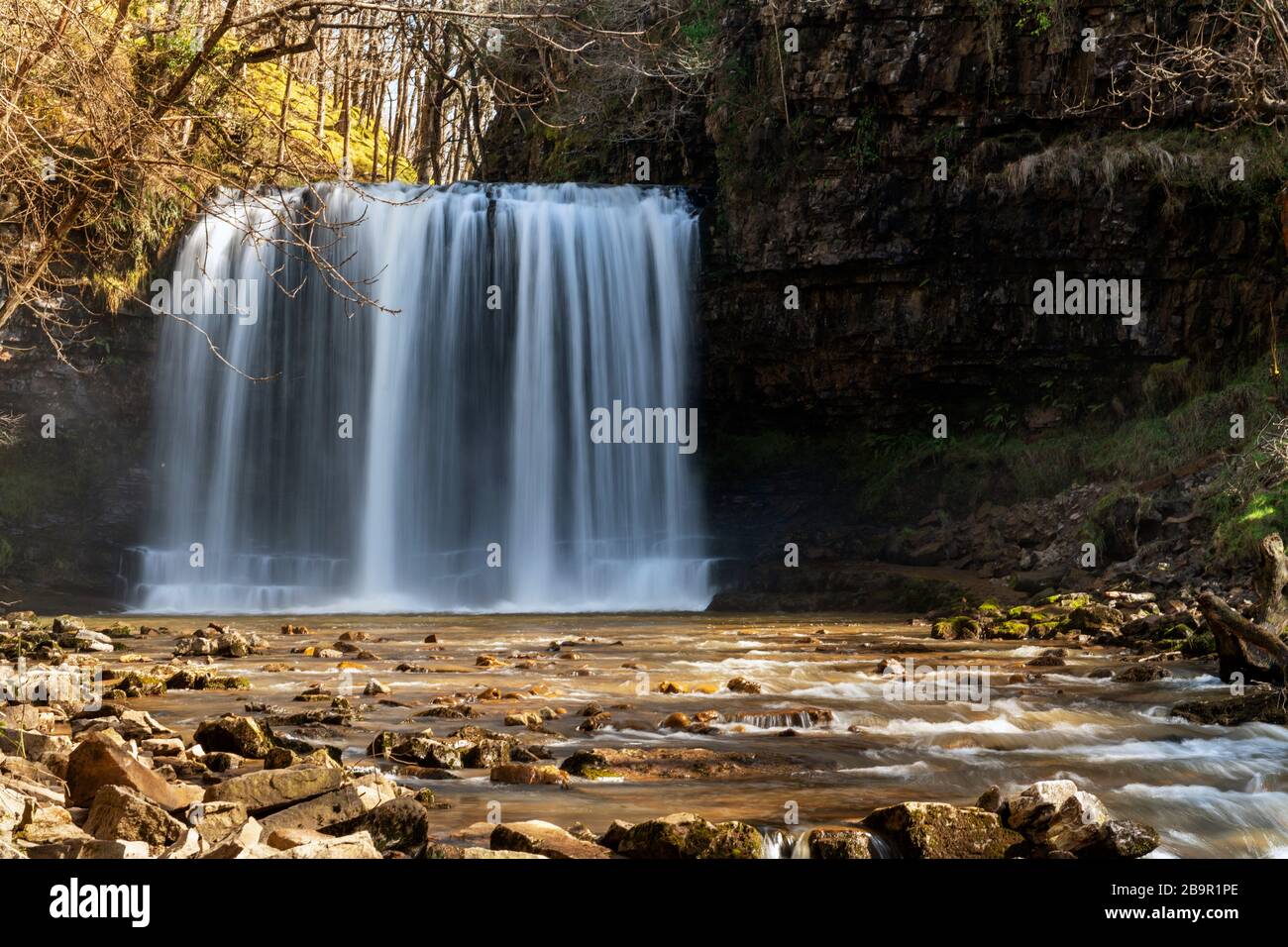 Four waterfalls walk brecon hi-res stock photography and images - Alamy
