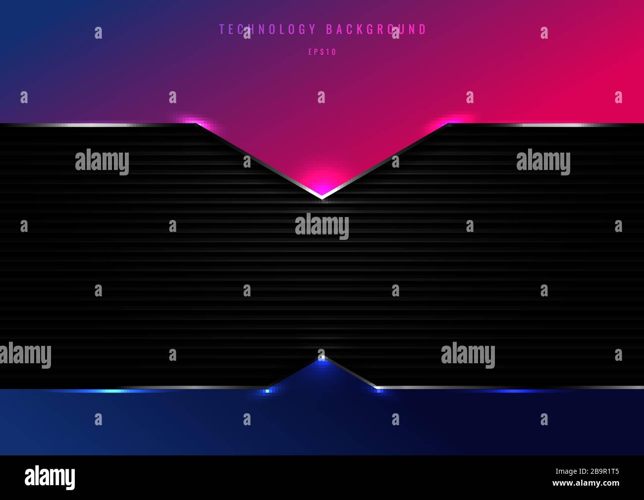 Pink and blue lighting Stock Vector Images - Alamy