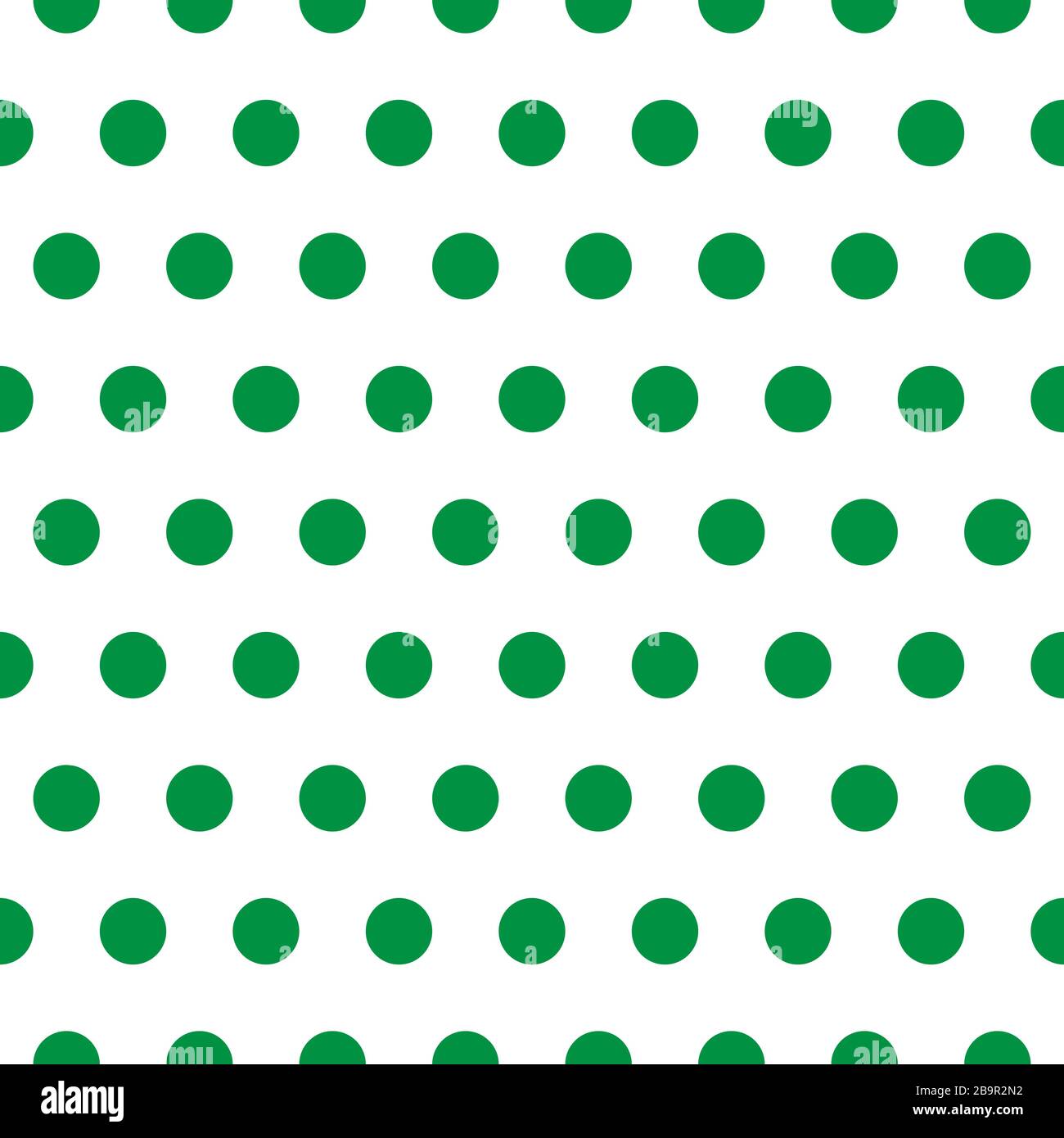 Green retro Polka dot pattern on white background Stock Vector Image ...