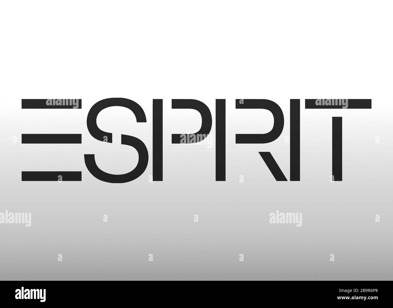 Esprit logo Black and White Stock Photos & Images - Alamy