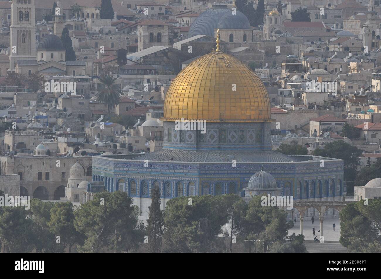 Dome of the Rock. Omar's Mosque. Muslim temple in the ancient city of ...