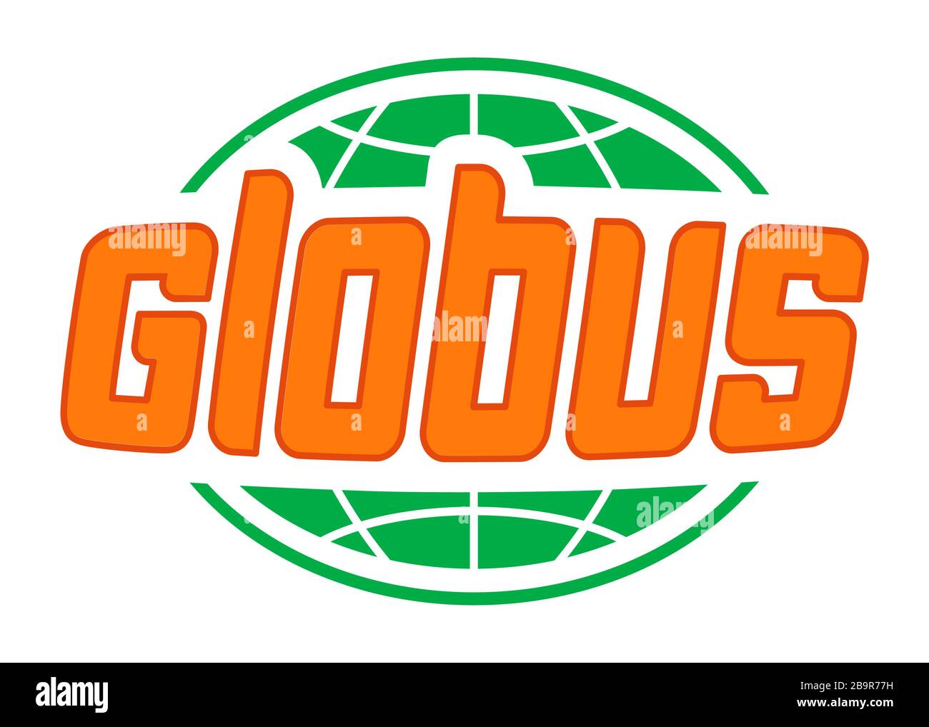 Globus logo hi-res stock photography and images - Alamy