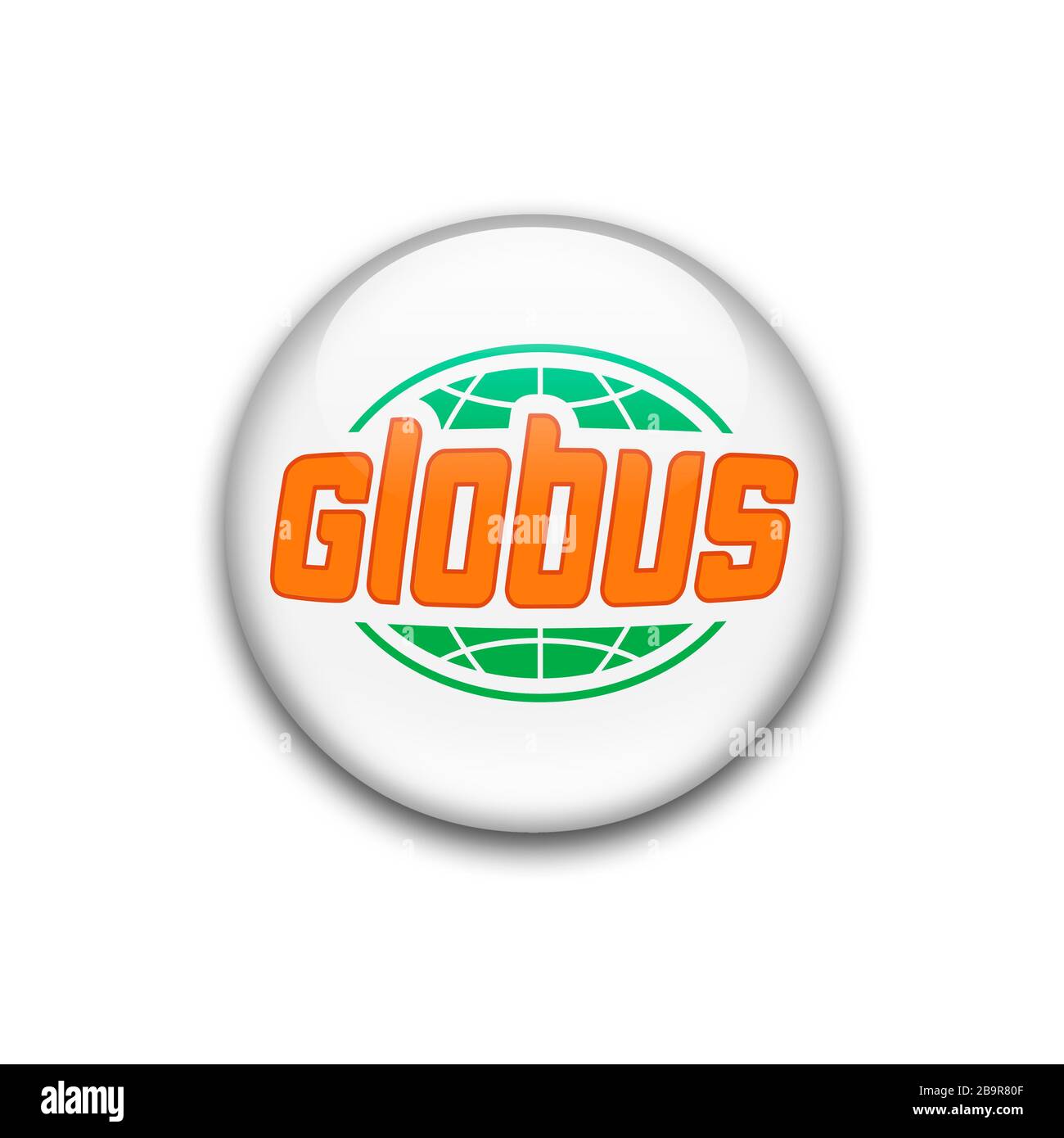 Globus logo hi-res stock photography and images - Alamy