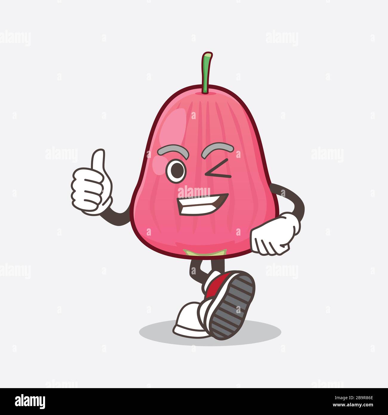 A picture of Java Apple cartoon mascot character making Thumbs up ...