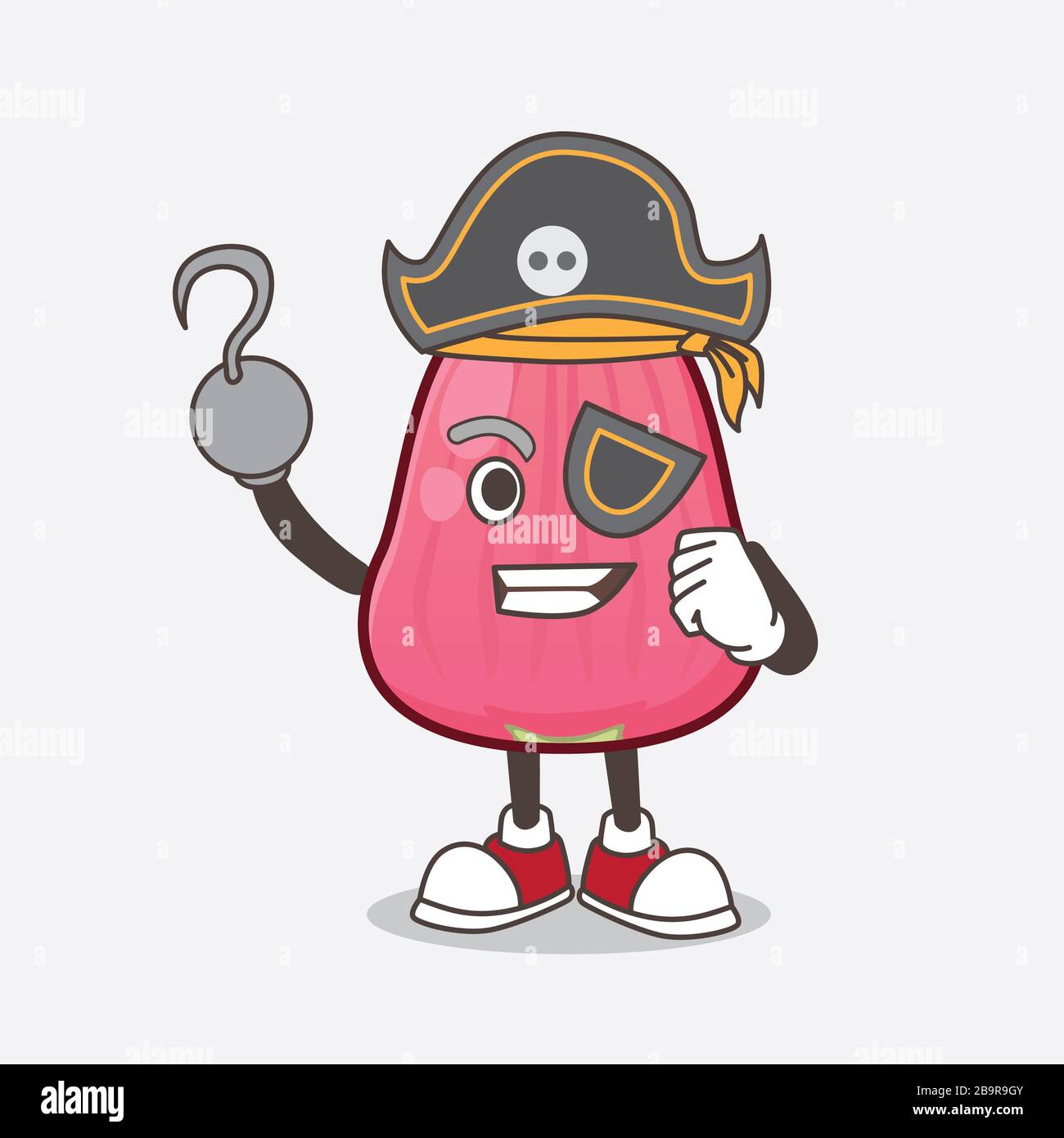 A picture of Java Apple cartoon mascot character in pirate style and ...