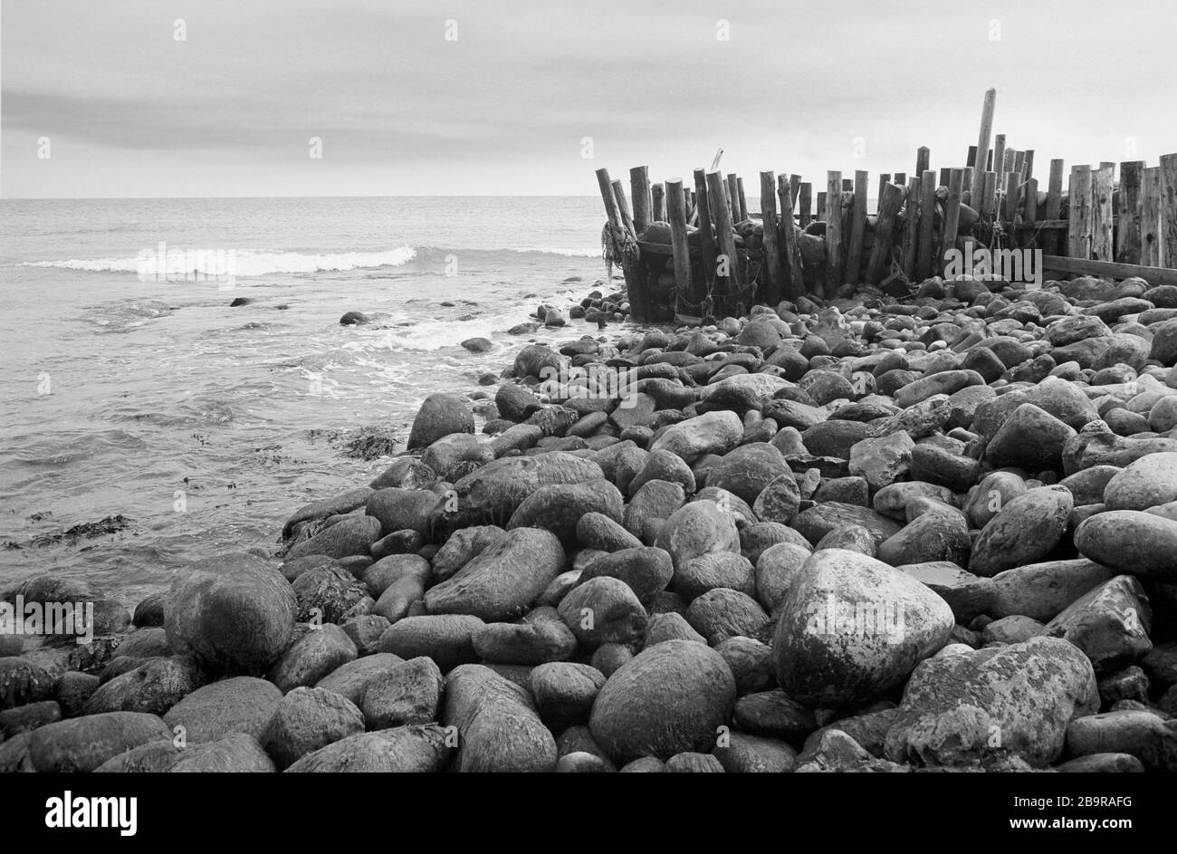 Black and white isle of wight hi-res stock photography and images - Alamy