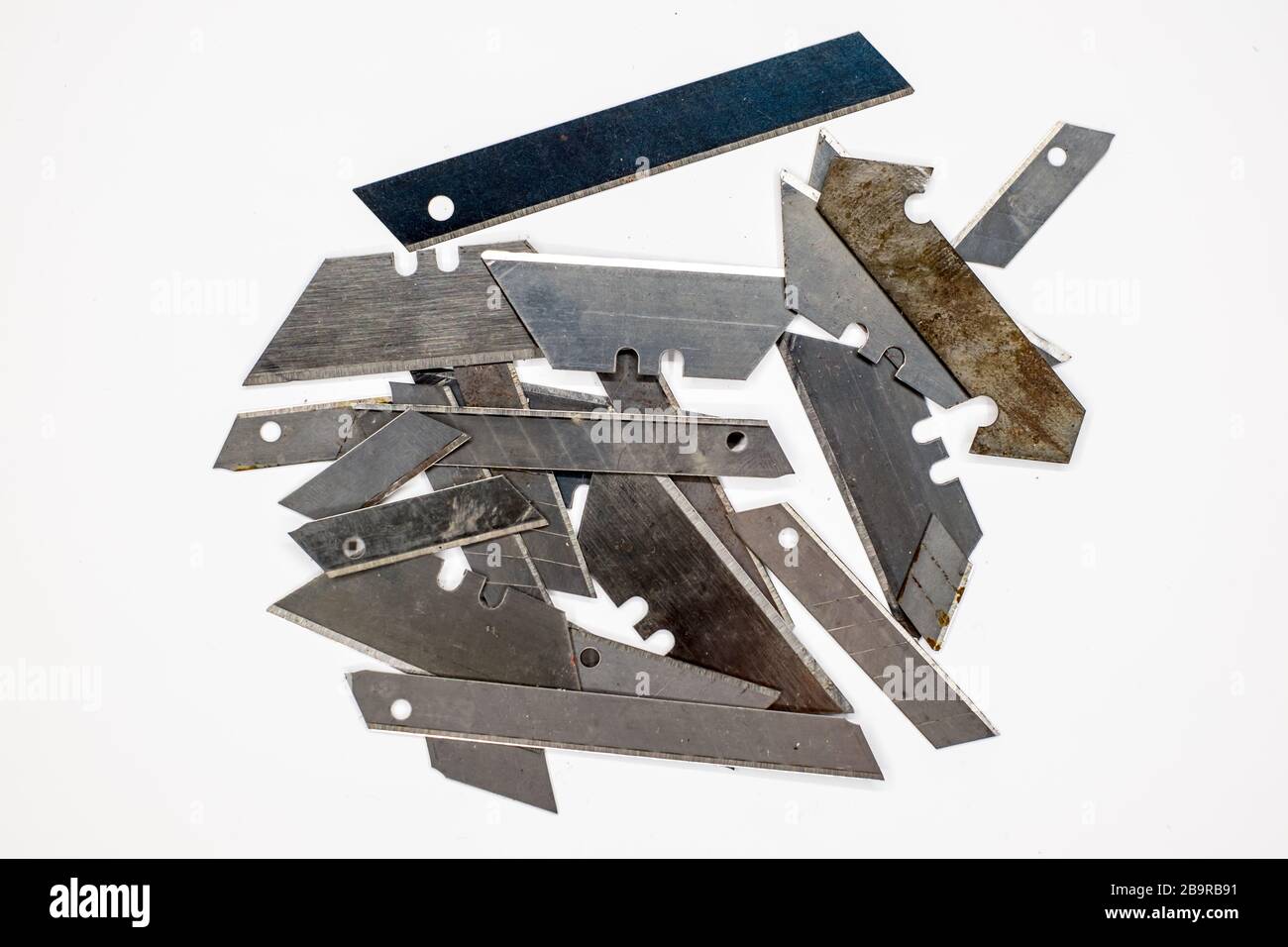 old used rusty cutter blade Stock Photo - Alamy