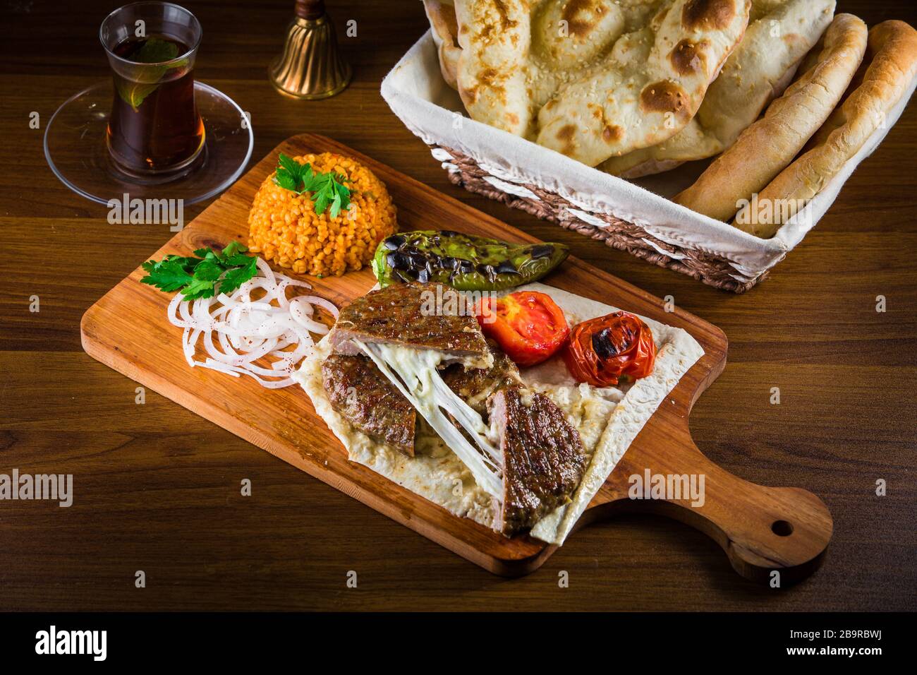 Fried meatballs Turkish kofte Turkish Stock Photo - Alamy