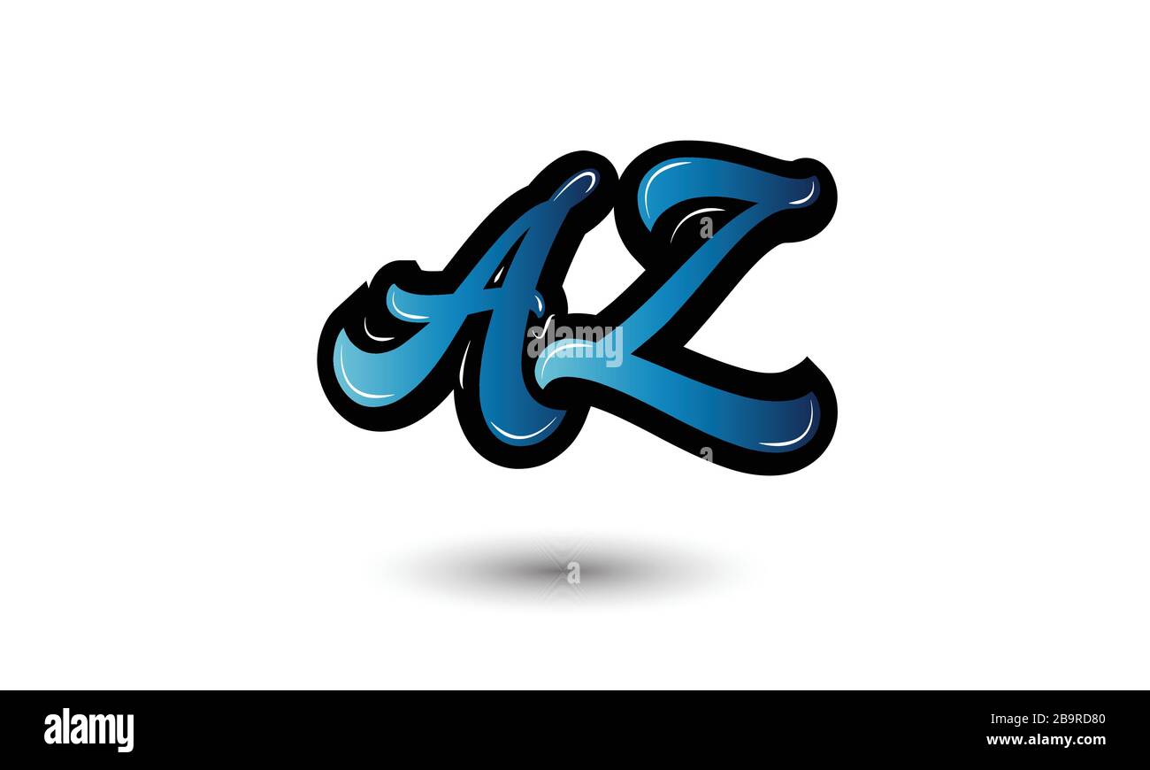 AZ ZA logo design for Corporate Stock Vector Image & Art - Alamy