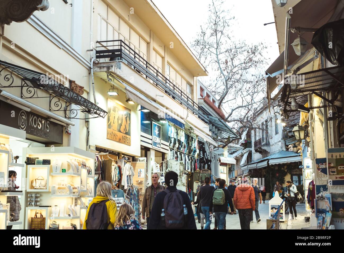 Antique shopping in athens hi-res stock photography and images - Alamy