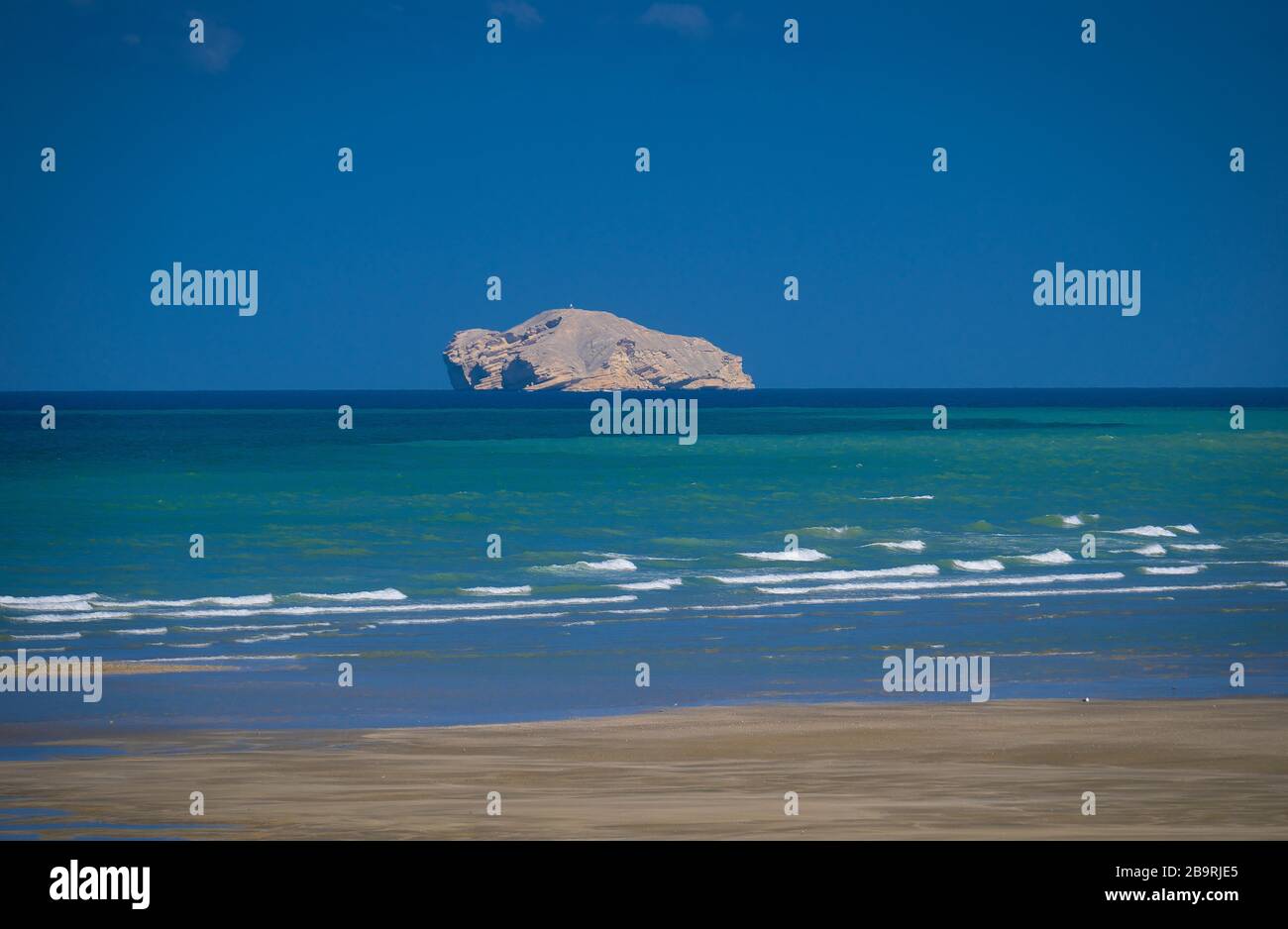 Qurum beach in Muscat,Oman Stock Photo - Alamy