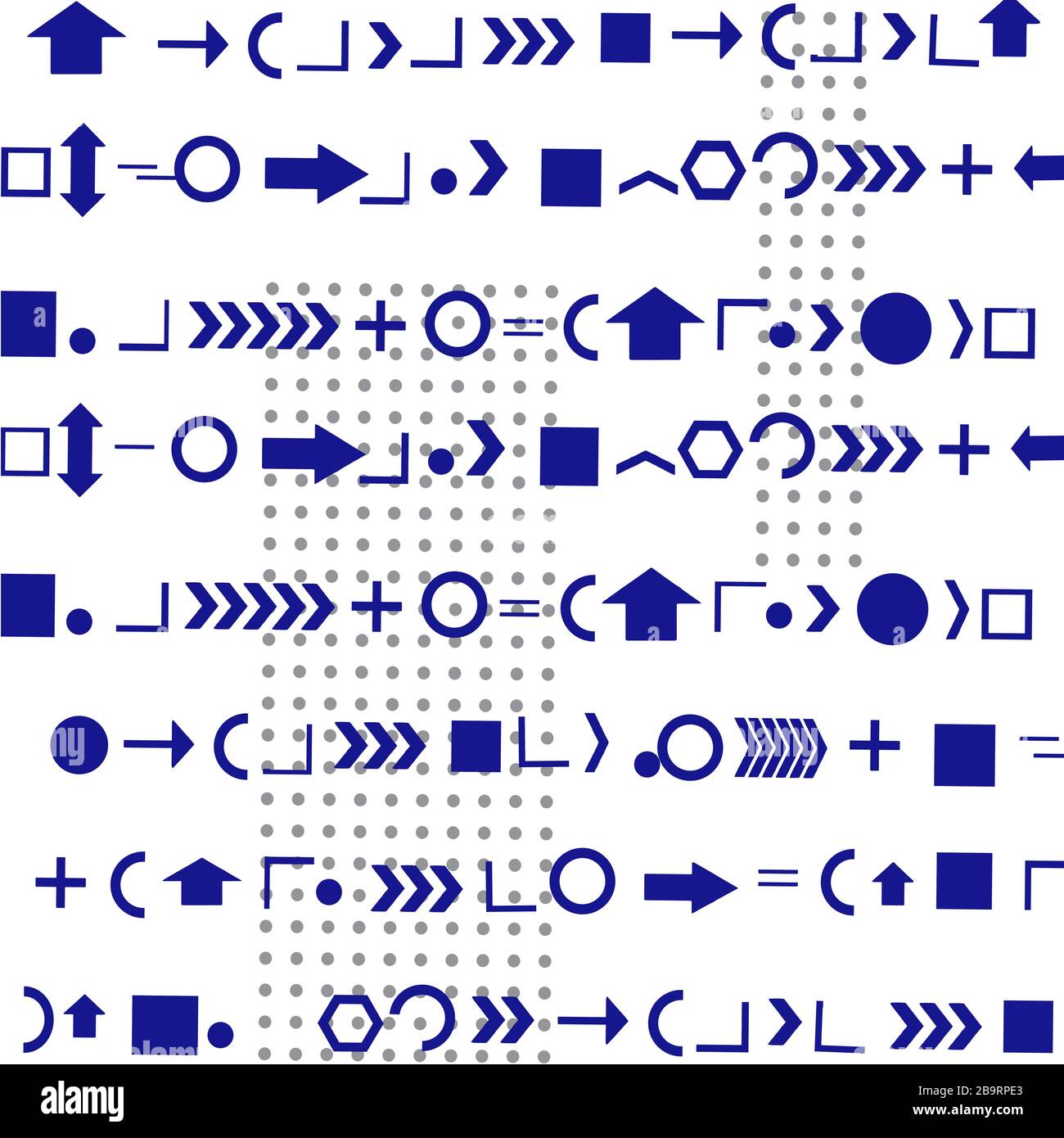 Arithmetic signs and geometric shapes Stock Vector Image & Art - Alamy