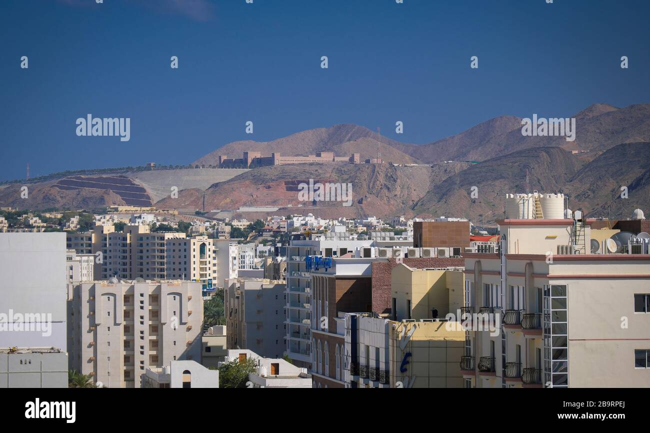 view of muscat,oman Stock Photo - Alamy