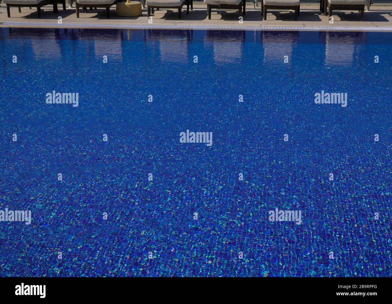 muscat pool view Stock Photo - Alamy