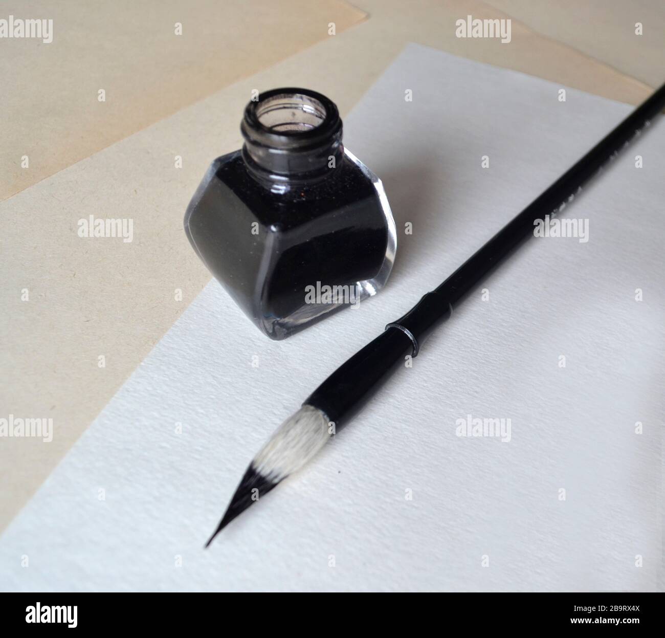 Calligraphy material hi-res stock photography and images - Alamy
