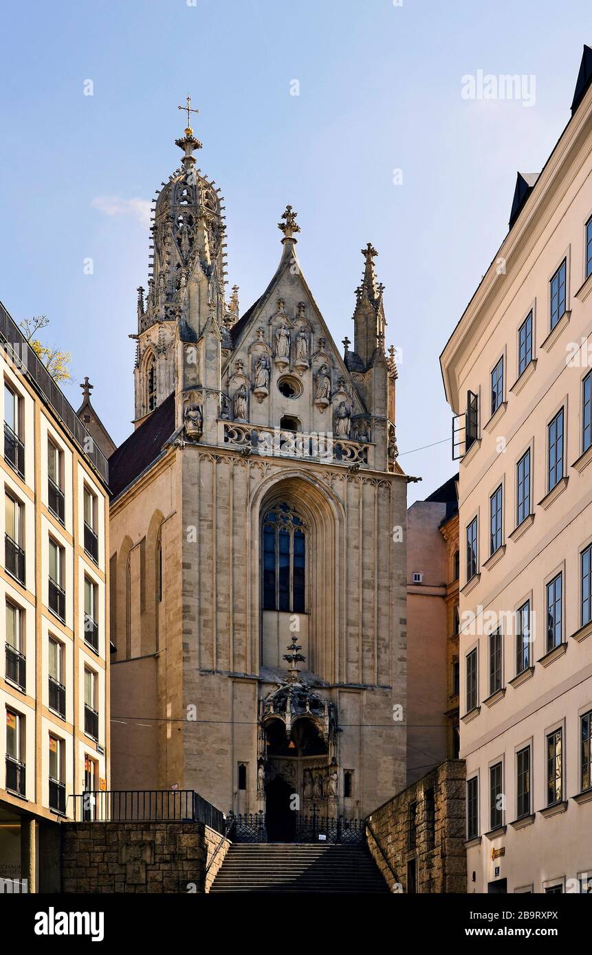Austria, gothic pilgrimage church Mary at the Shore aka Maria am ...
