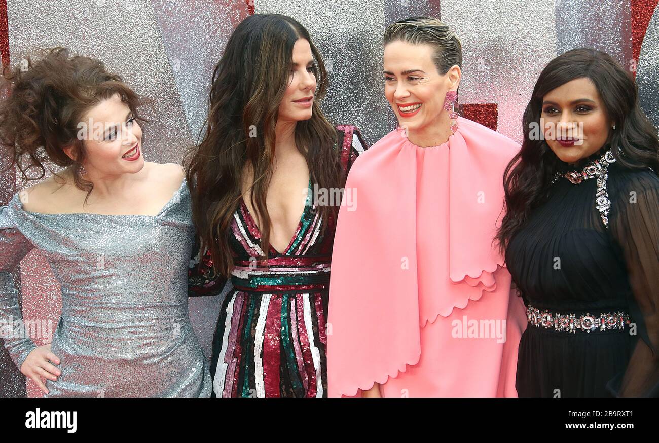 Mindy kaling oceans 8 press hi-res stock photography and images - Alamy