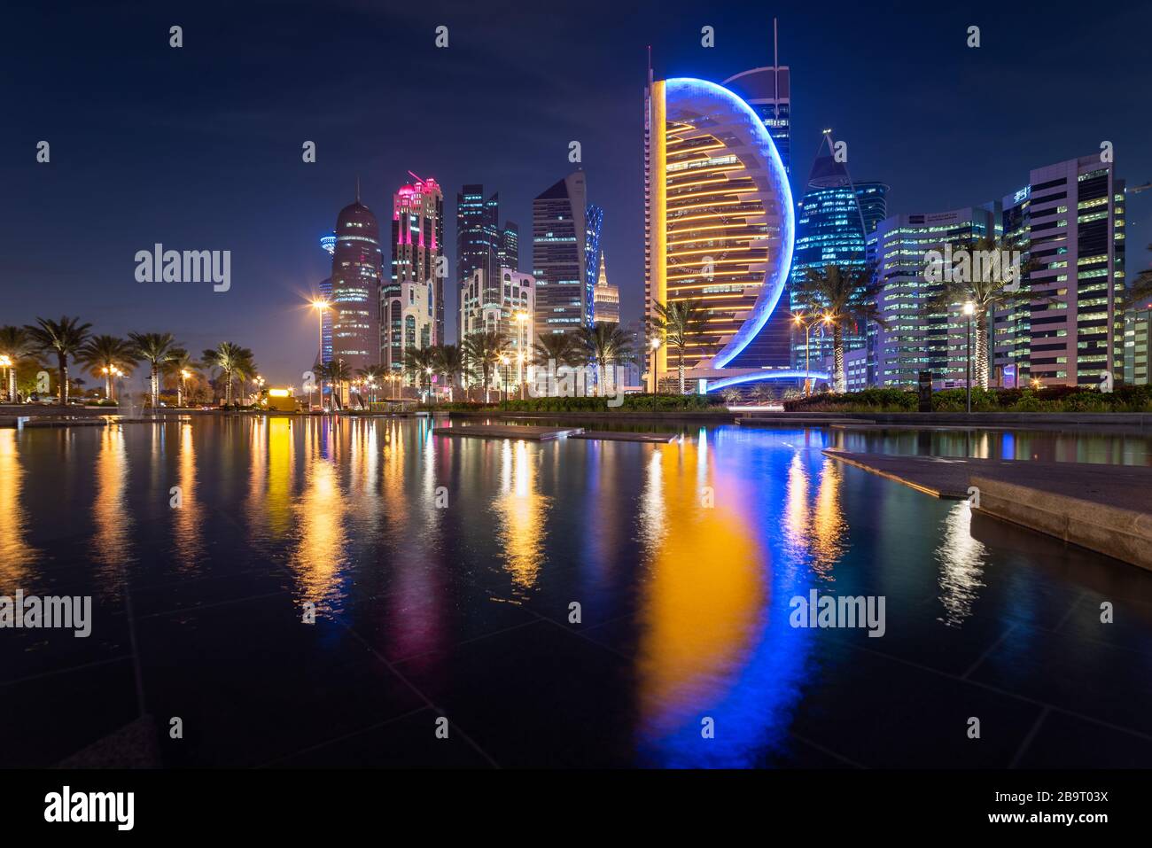 Doha West Bay, Qatar Stock Photo - Alamy