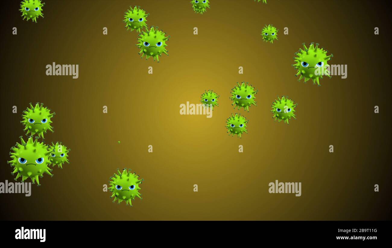 Coronavirus Covid-19 Infected virus 2019-ncov pneumonia in blood ...