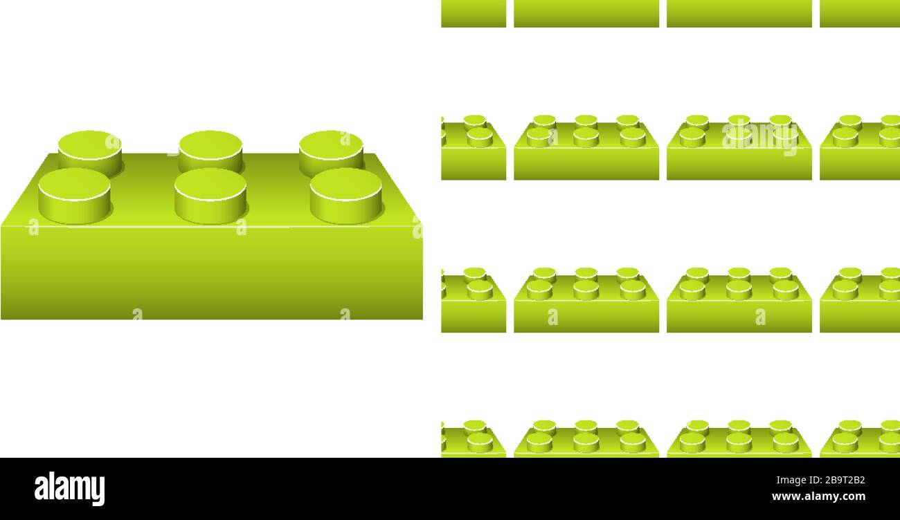 Colourful brick wall background Stock Vector Images - Alamy