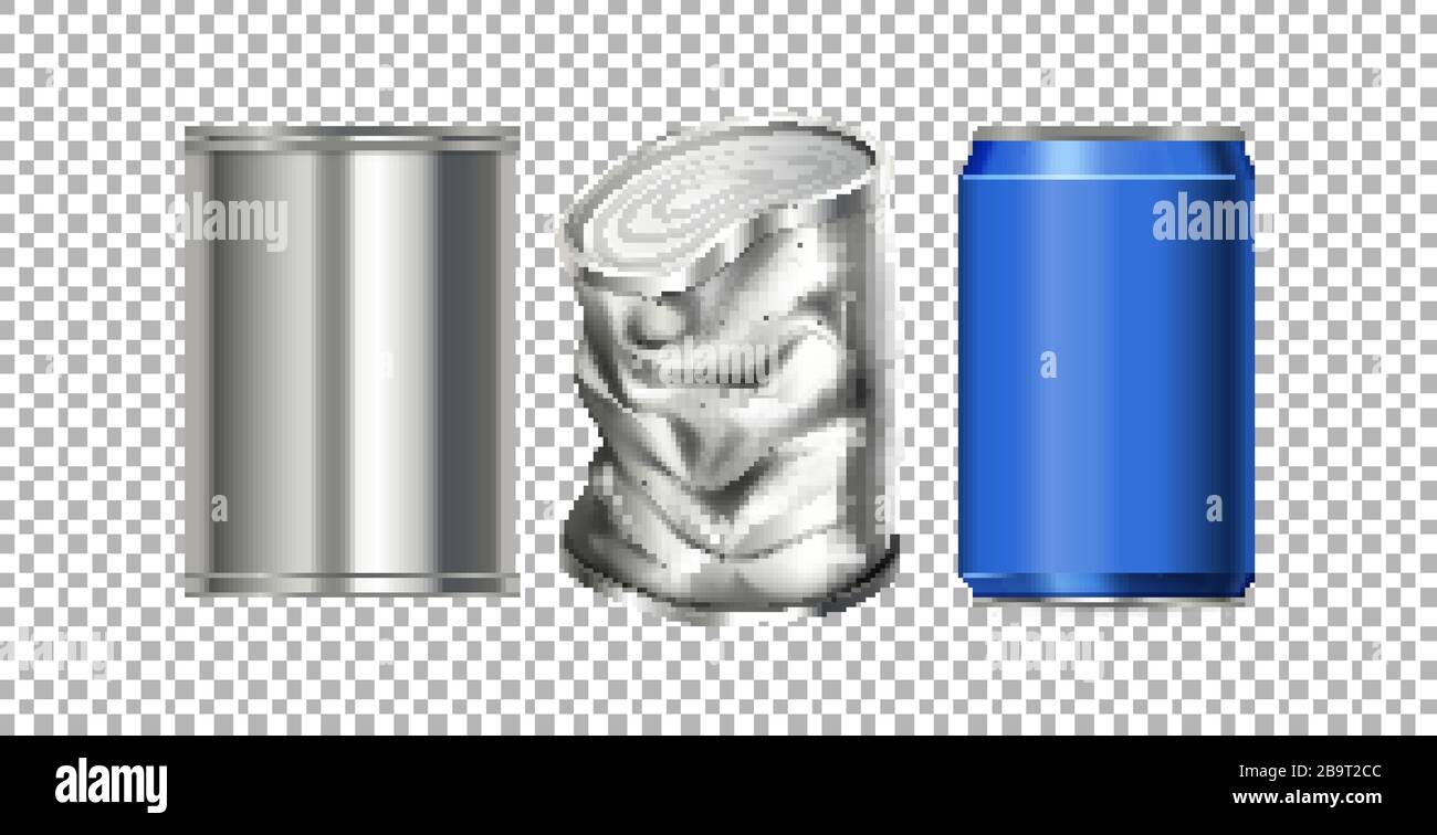 Aluminium can with no label on it illustration Stock Vector Image & Art ...