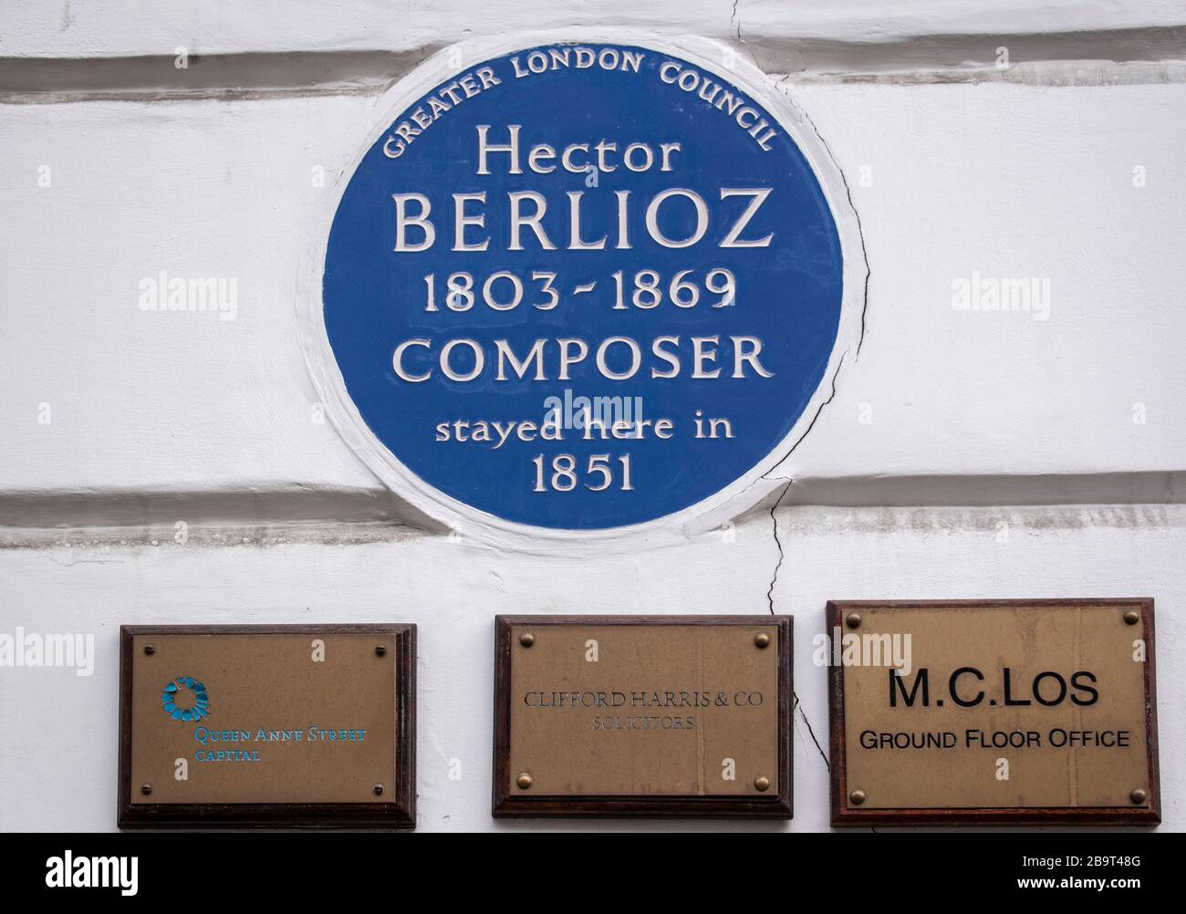 English heritage london plaque hi-res stock photography and images - Alamy