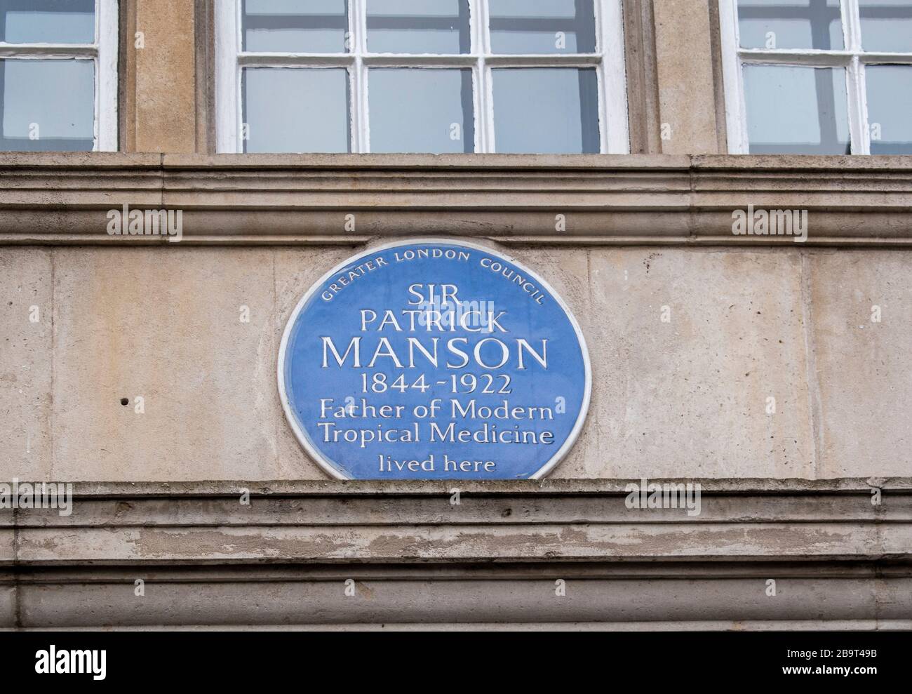 Blue plaque plaques hi-res stock photography and images - Alamy
