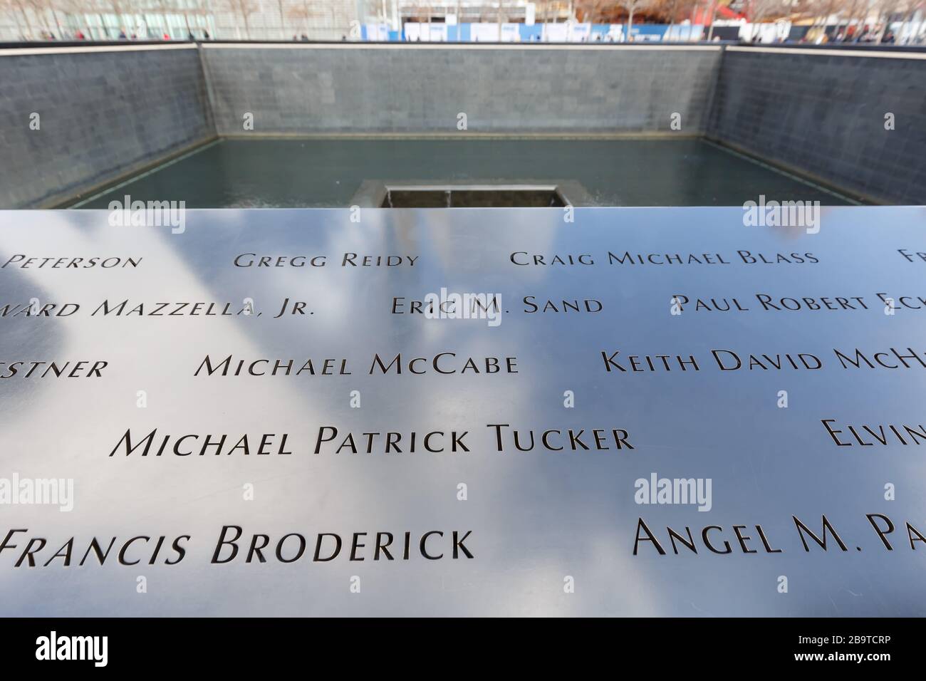 New York City, New York – February 28, 2020: Ground Zero World Trade ...