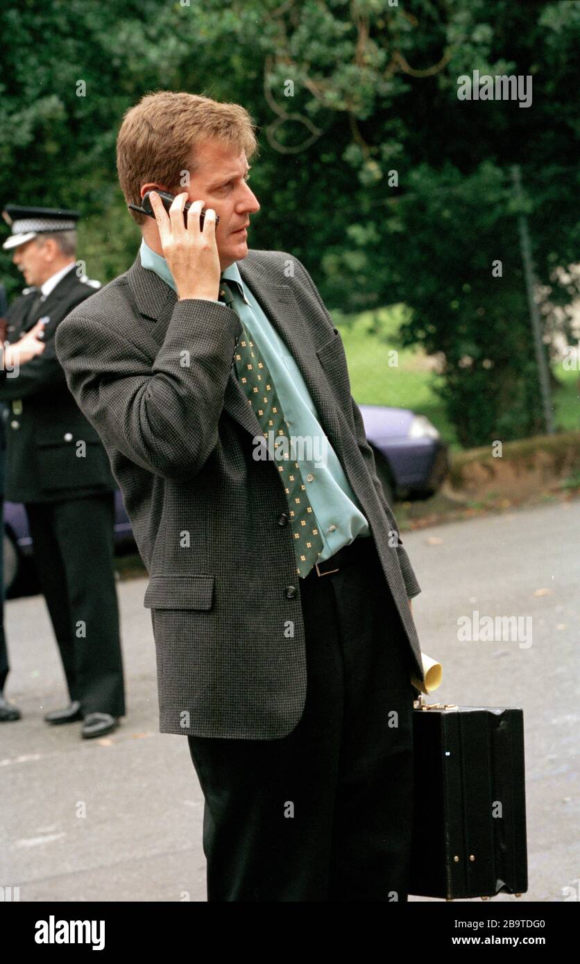 Alastair Campbell, former political aide to Tony Blair, Prime Minister ...