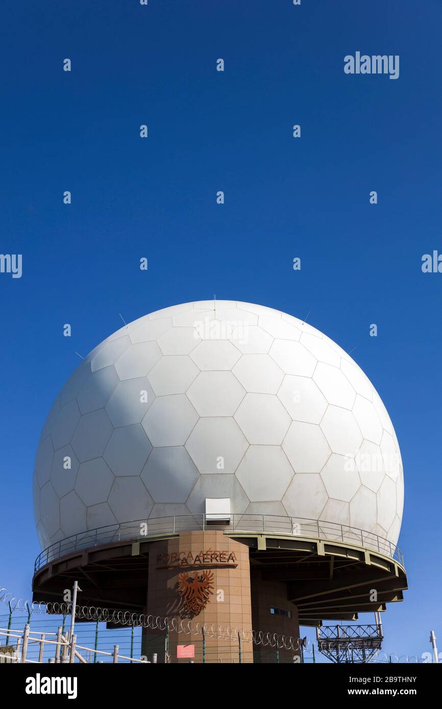 MADEIRA, PORTUGAL - FEBRUARY 8, 2020: Optical Observatory in Pico do ...