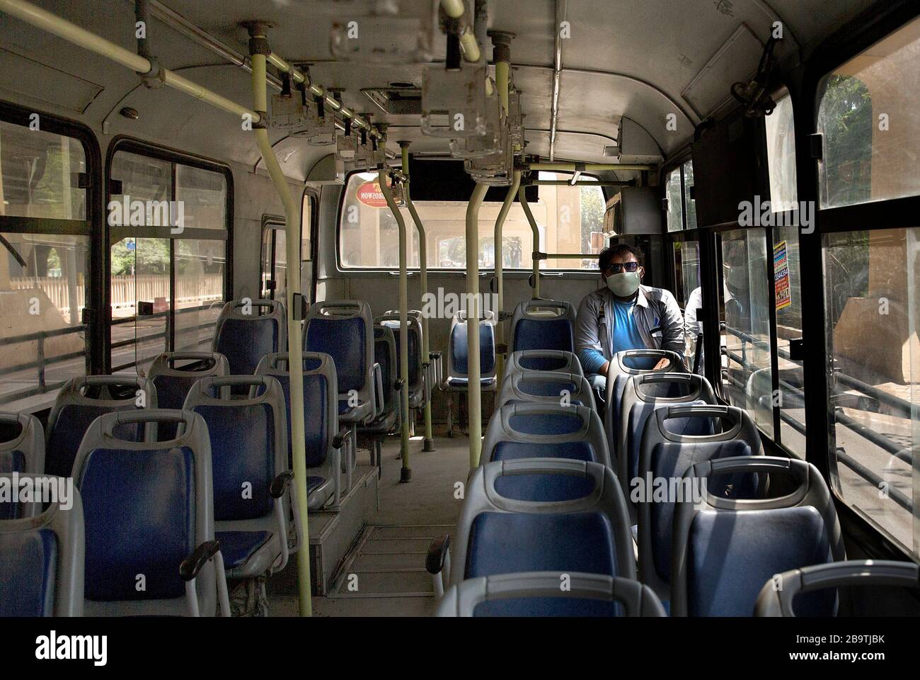 Indian Bus Inside View