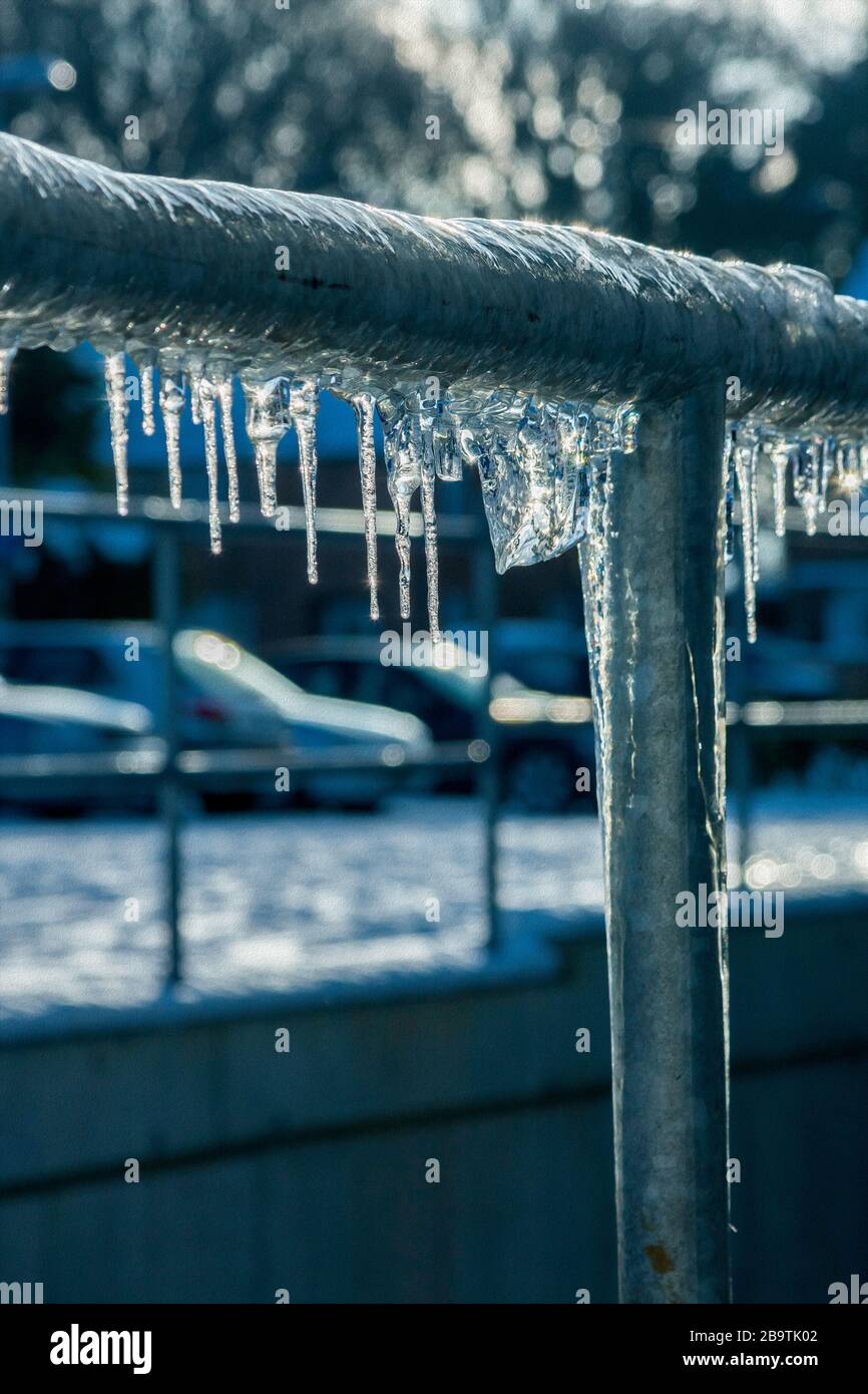 Chrome poles hi-res stock photography and images - Alamy