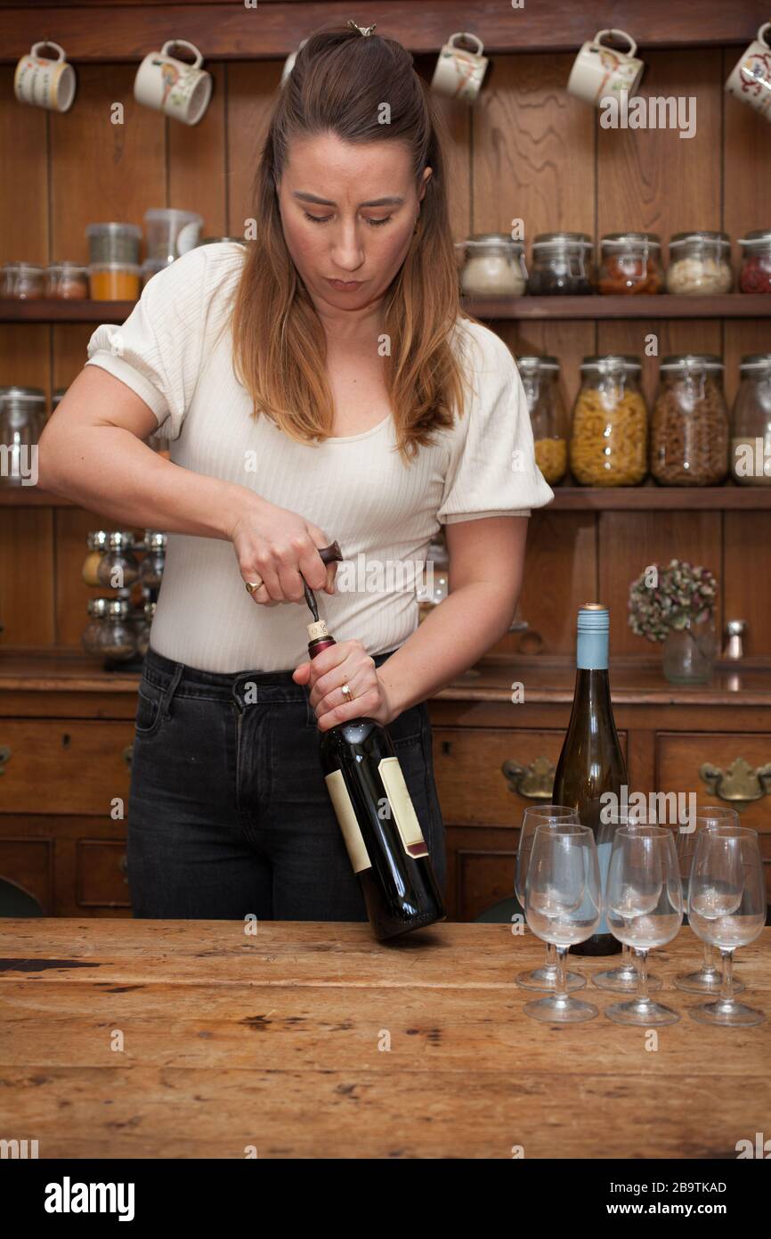 Taster bottle hi-res stock photography and images - Alamy