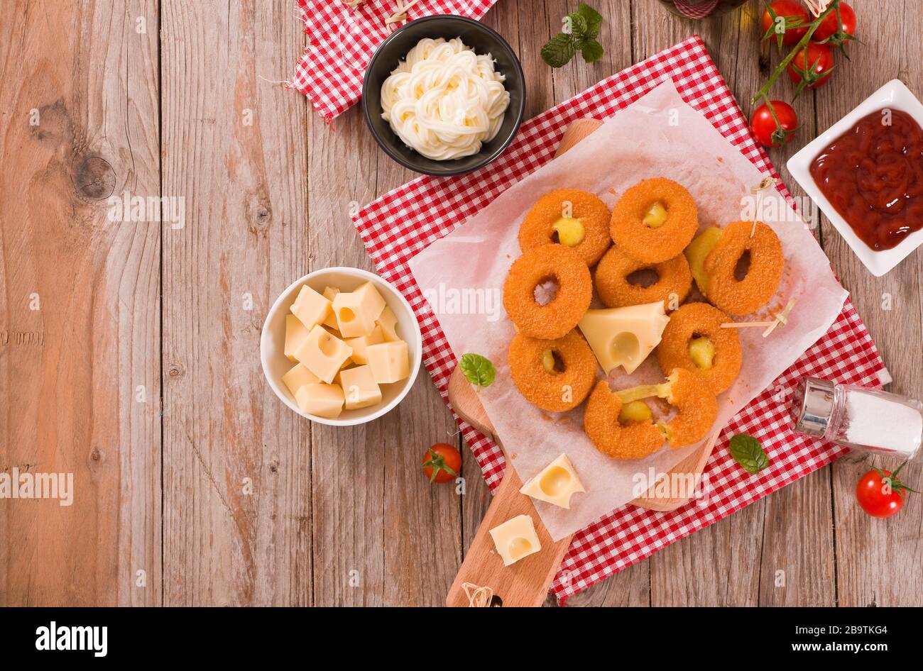 Cheese ring hi-res stock photography and images - Alamy