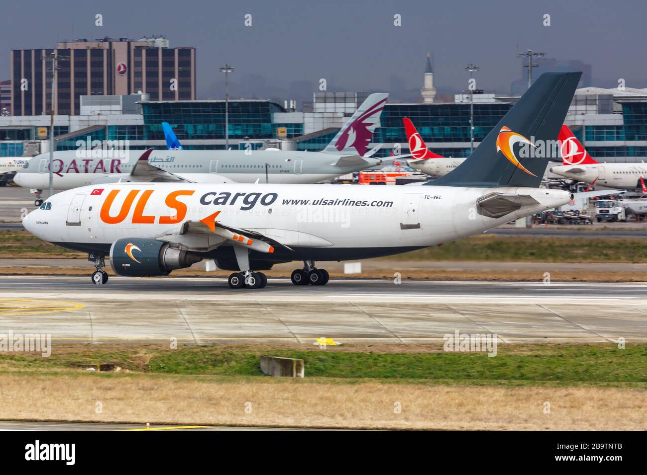Istanbul, Turkey – February 15, 2019: ULS Airlines Cargo Airbus A310F ...