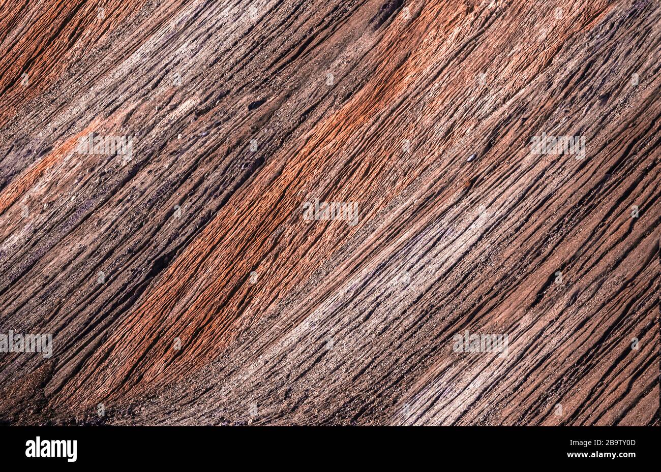 Abstract texture of the hill topography from the hardened clay earth ...