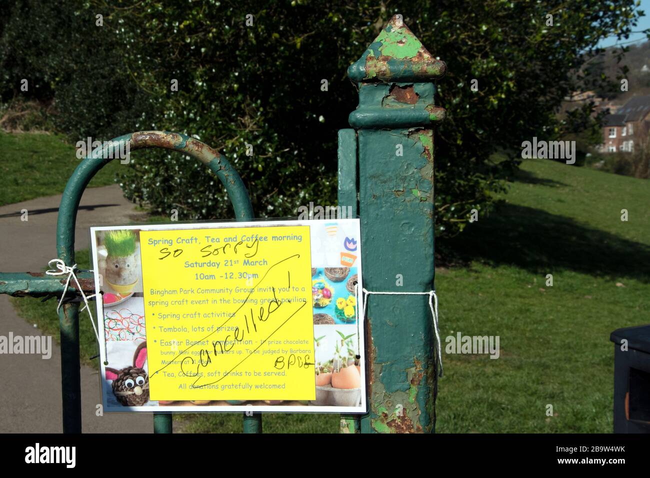 Event cancelled sign hi-res stock photography and images - Alamy