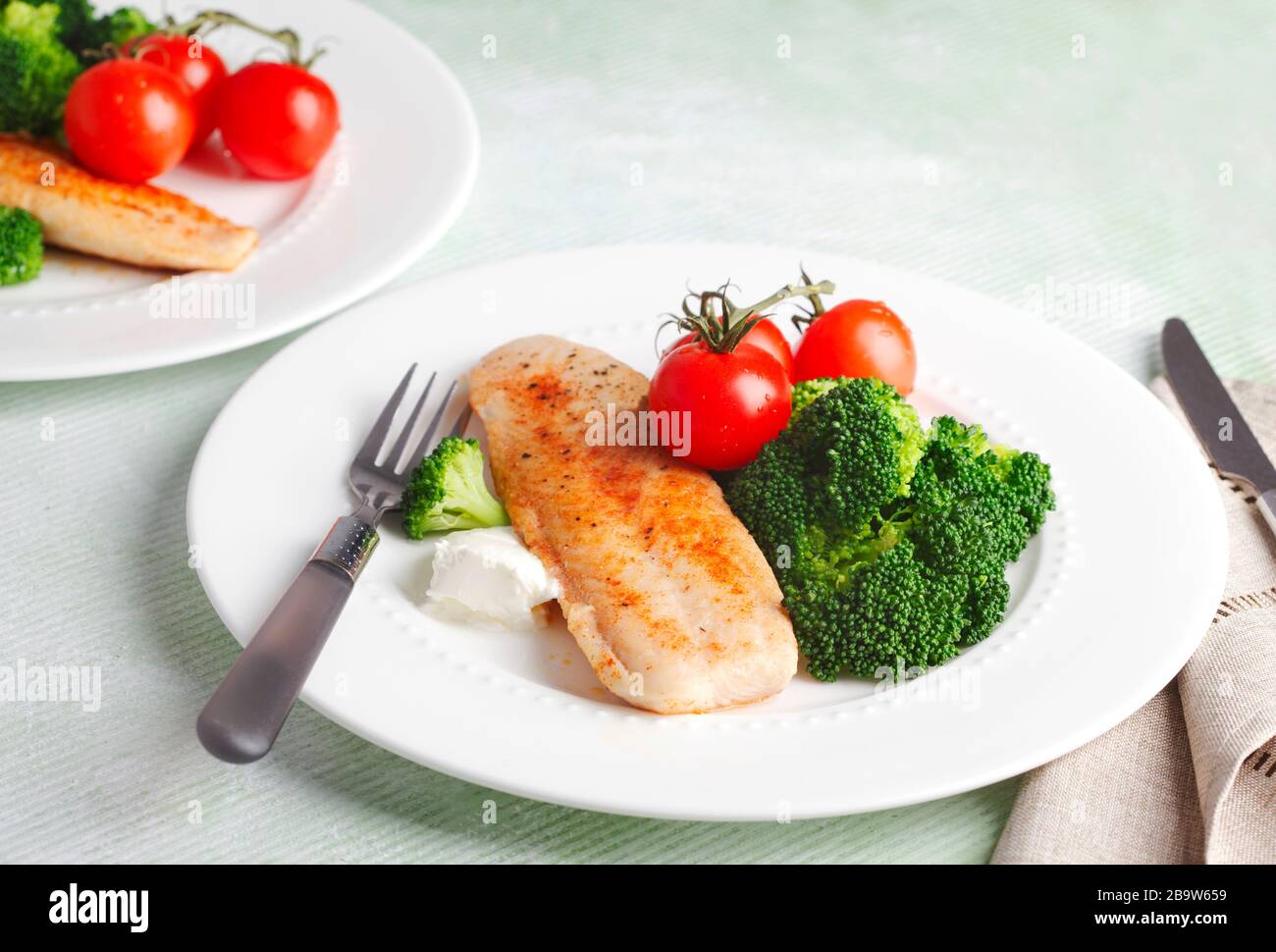 Basa fillet hi-res stock photography and images - Alamy