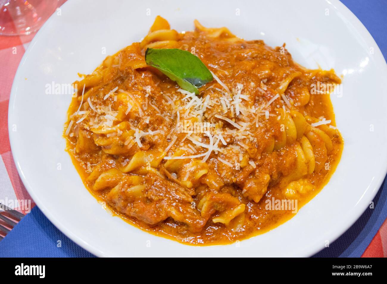 Scialatielli Neapolitan Ragu, Tandem Restaurant, Naples, Italy Stock ...