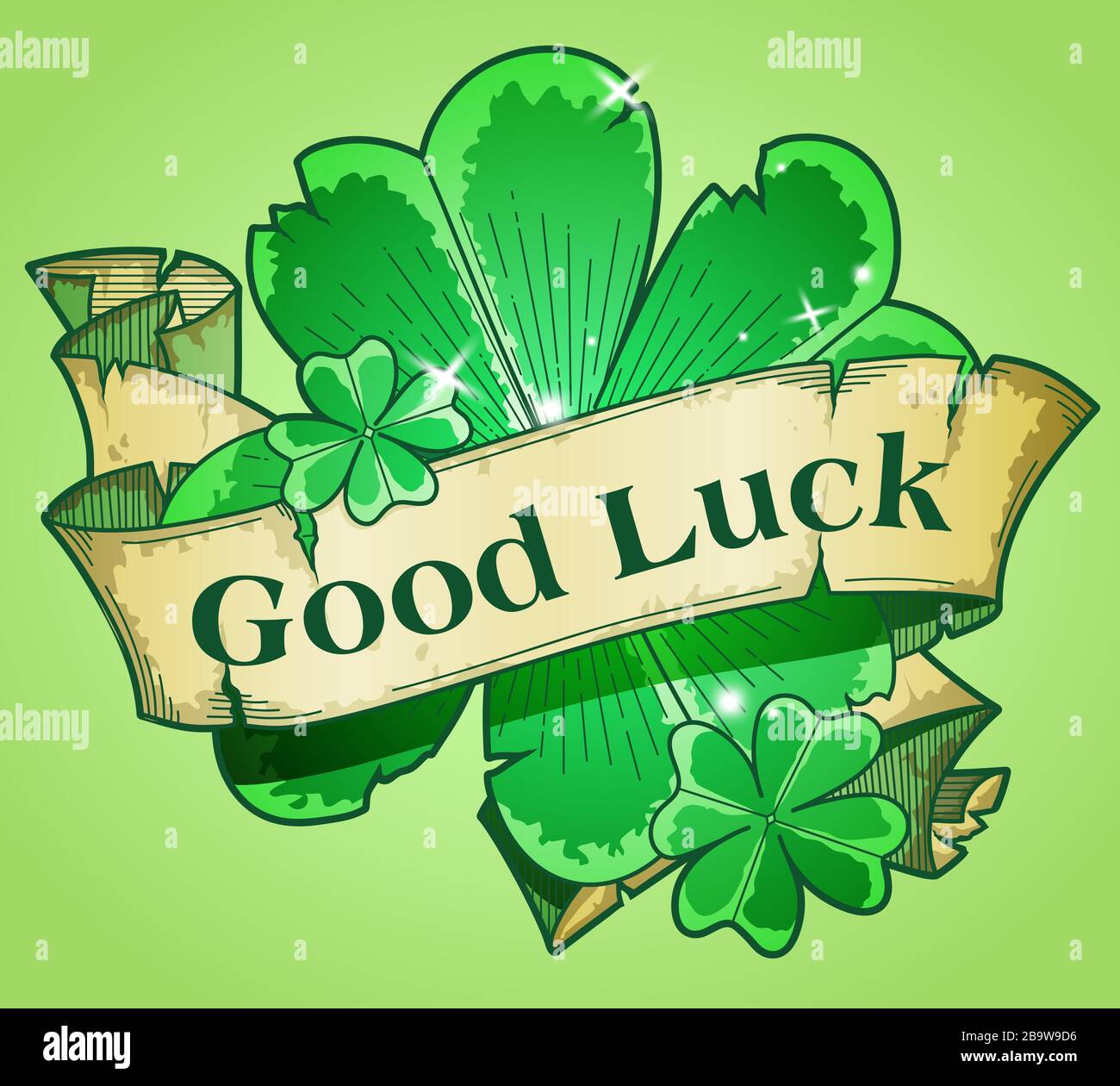 Cloverleaf logo vector icon hi-res stock photography and images - Alamy