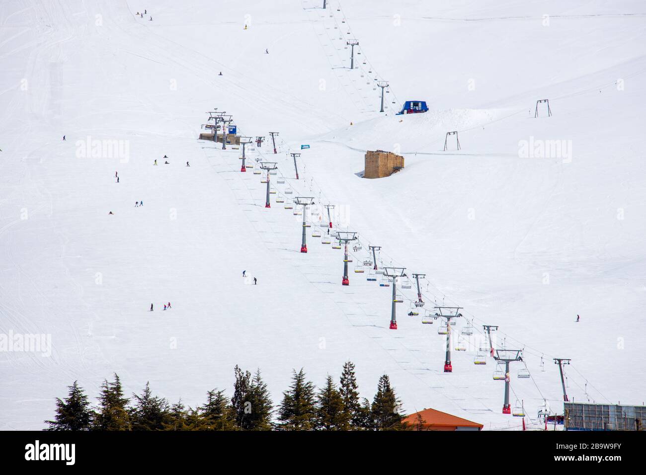Lebanon ski resort hi-res stock photography and images - Alamy