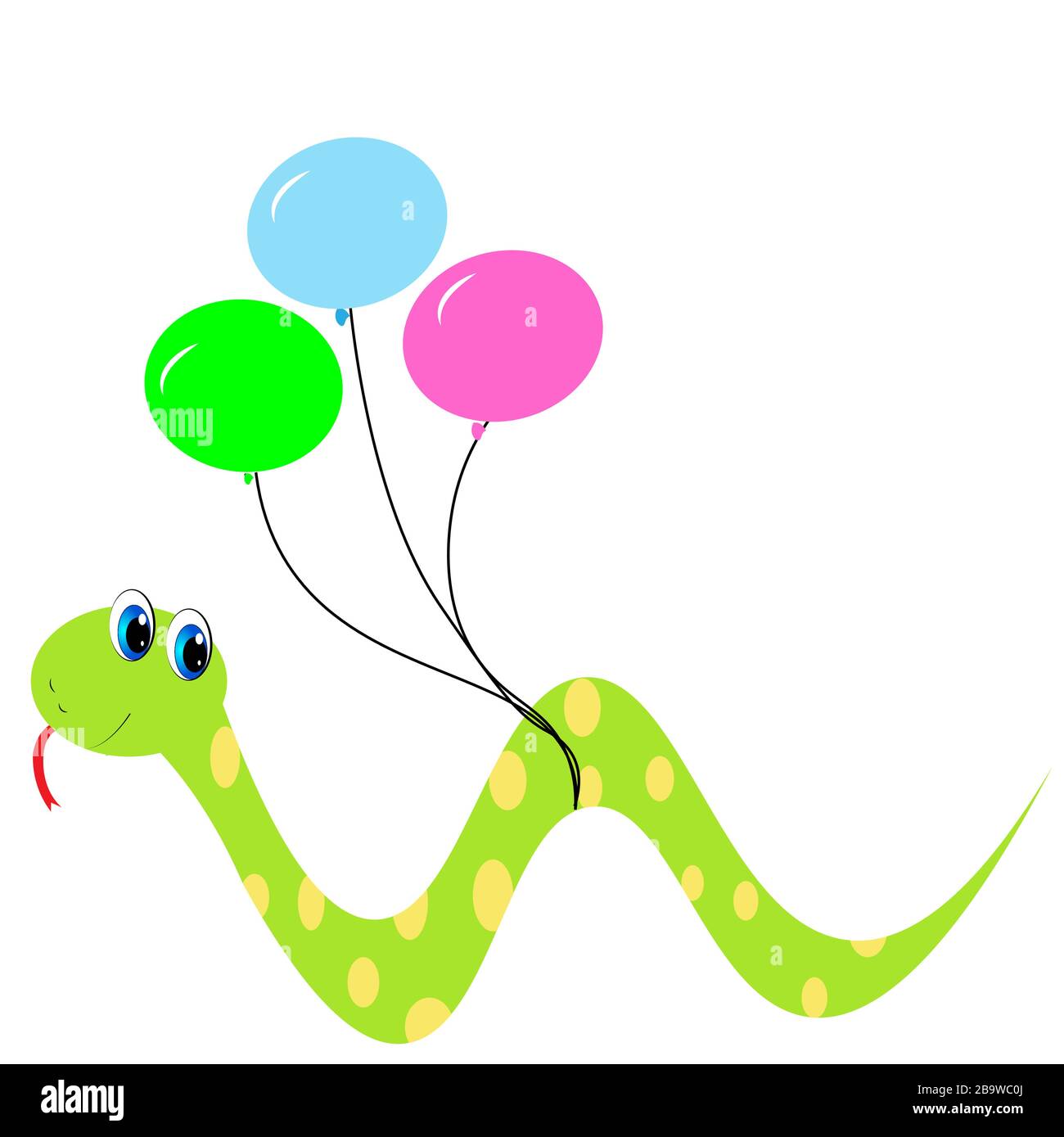 snake cartoon illustration Stock Vector Image & Art - Alamy