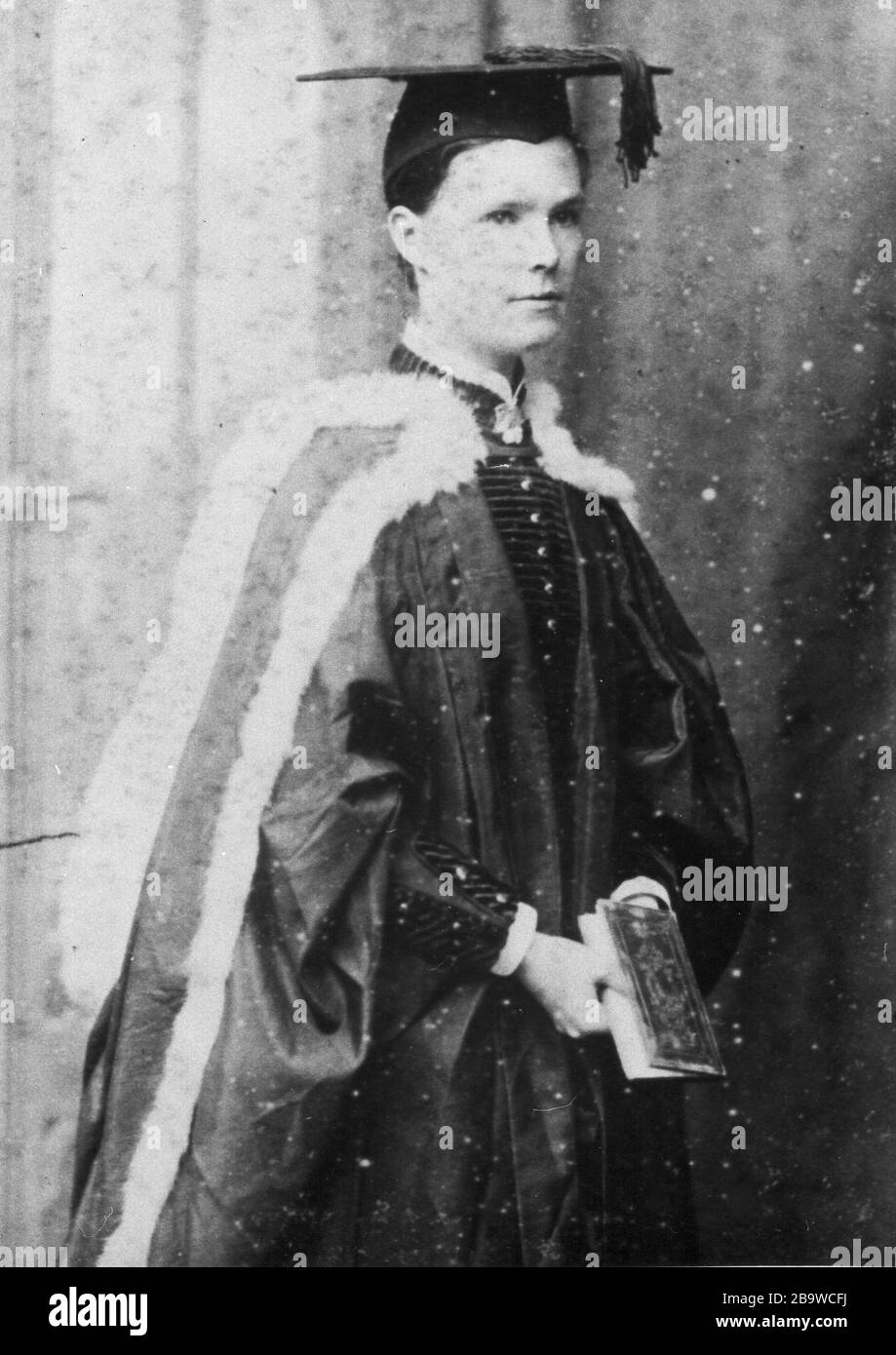 First women university graduates hi-res stock photography and images ...