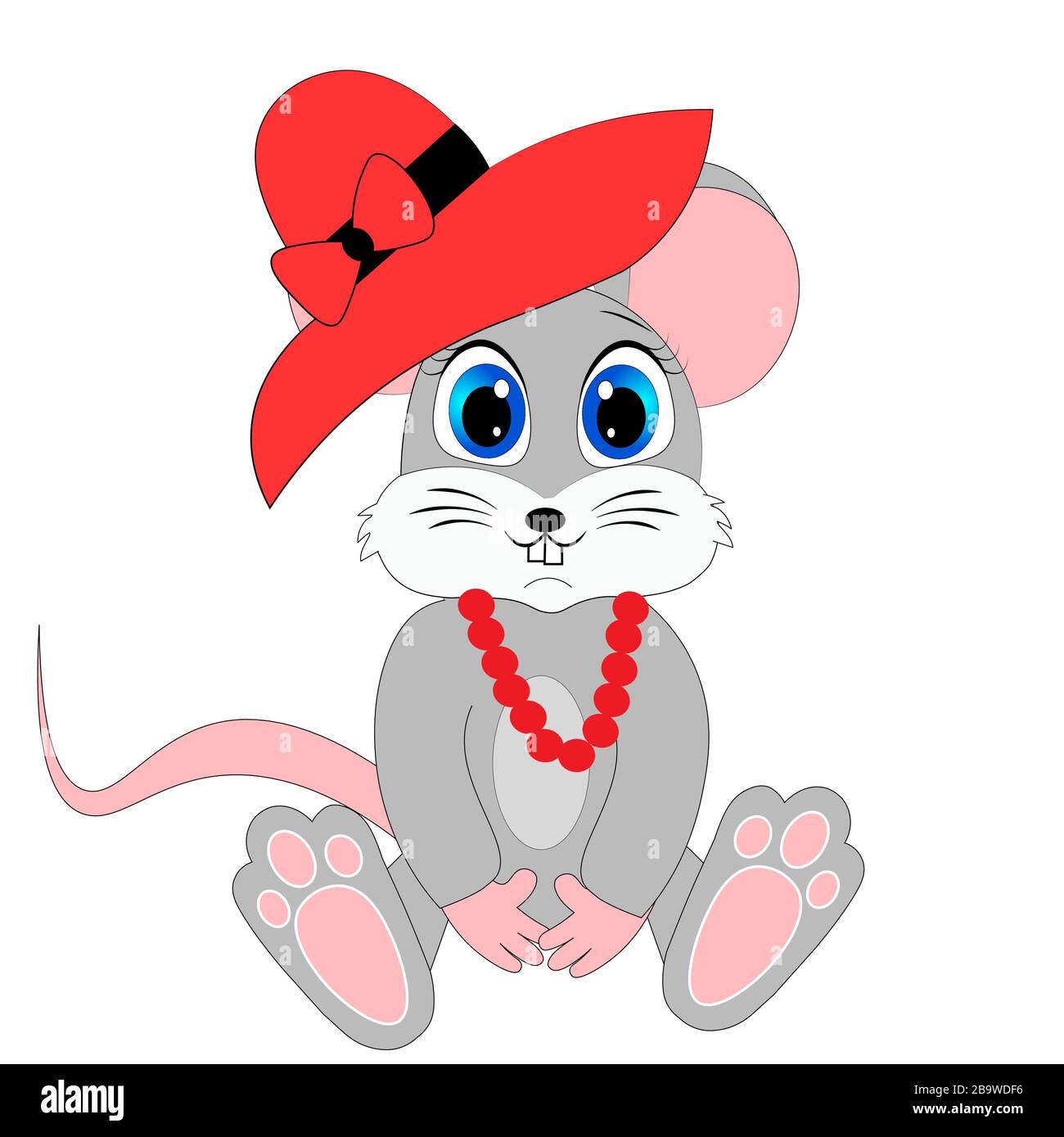 mouse cartoon illustration vector Stock Vector Image & Art - Alamy