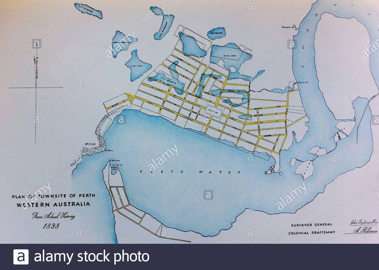 Perth Map Stock Photos & Perth Map Stock Images - Alamy