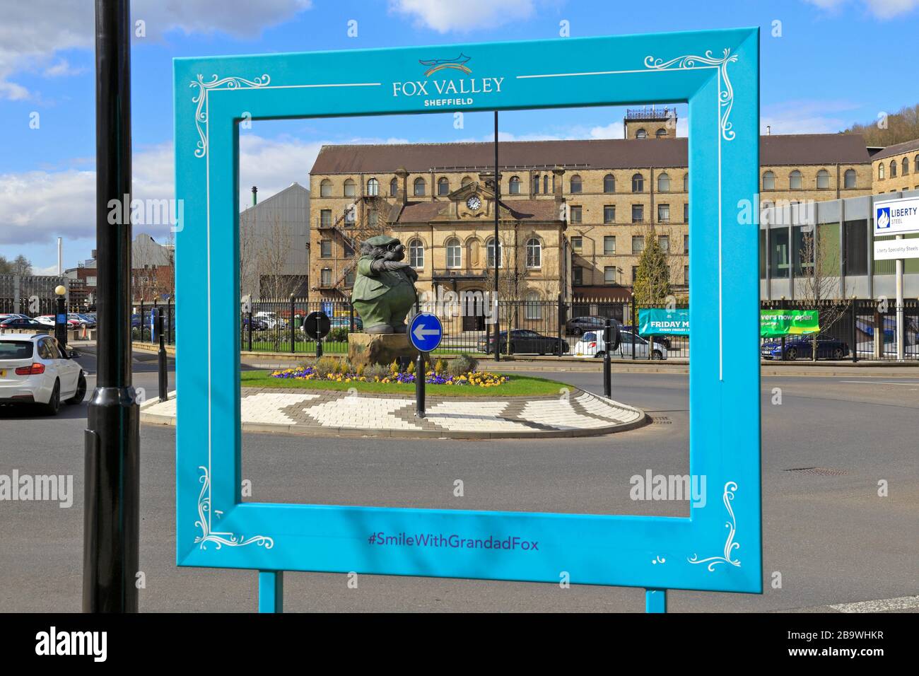 Photo frame at Fox Valley Retail Park, Stocksbridge, Sheffield, South ...